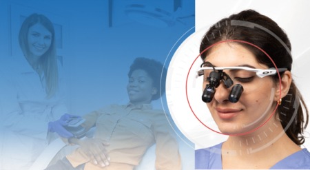 Medical Aesthetician Ergonomic Loupes - SurgiTel